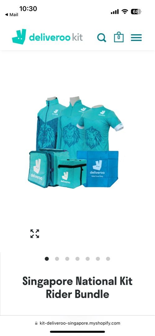 Deliveroo rider kit, Motorcycles, Motorcycle Accessories on Carousell