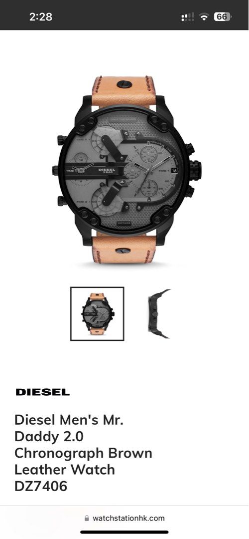 Diesel DZ7406 Watch, Men's Fashion, Watches & Accessories, Watches on ...