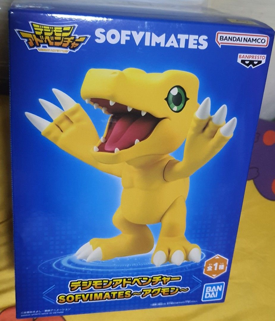 Digimon Adventures SOFVIMATES Agumon Figure, Hobbies & Toys, Toys ...