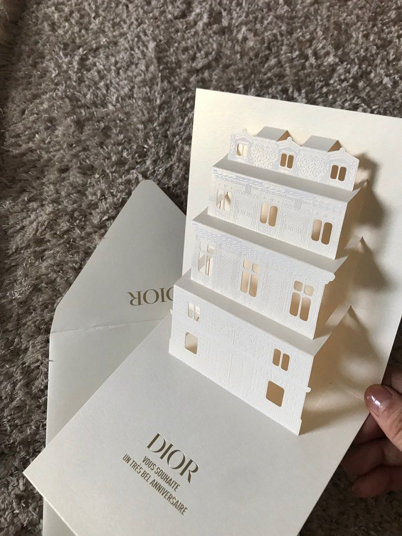 DIOR CARD ENVELOPE GREETING WEDDING UNDNAGAN DESAIN CTH CHRISTMAS BEBAS ...