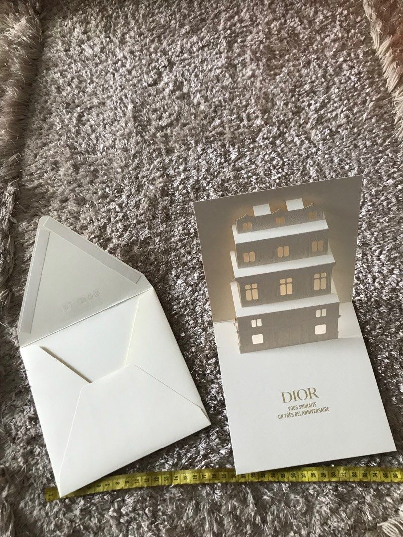 DIOR CARD ENVELOPE GREETING WEDDING UNDNAGAN DESAIN CTH CHRISTMAS BEBAS ...