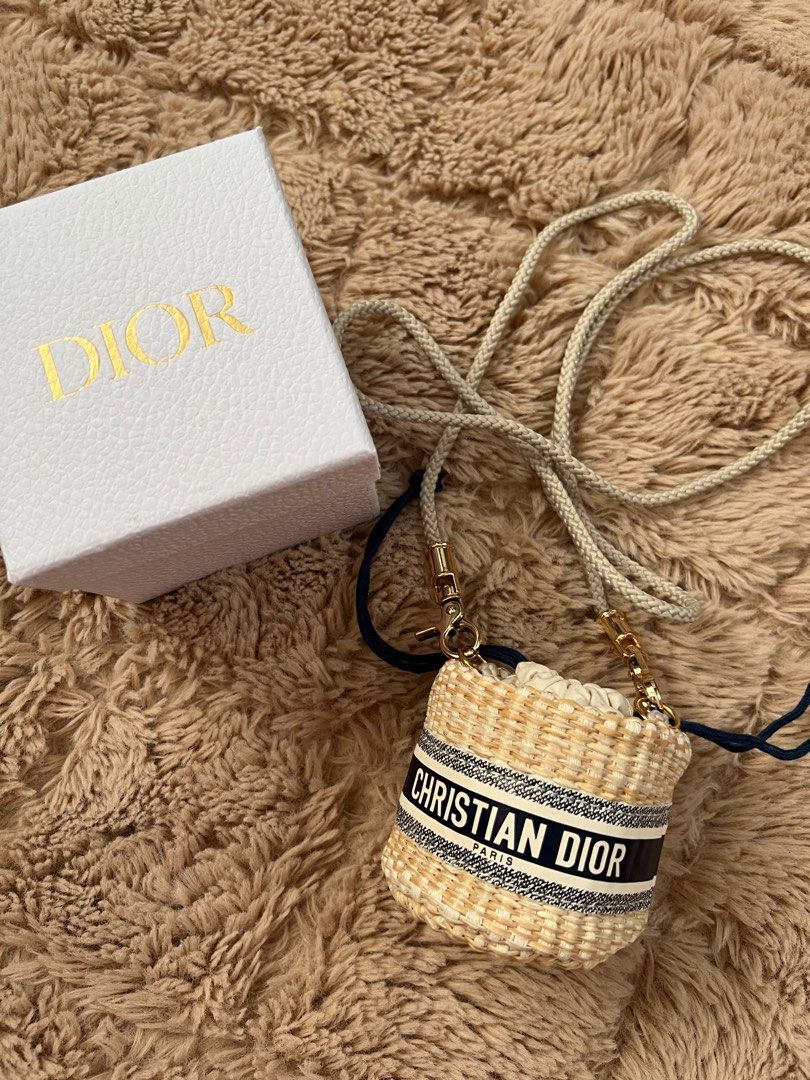 DIOR RATTAN BUCKET BAG, Women's Fashion, Bags & Wallets, Purses ...