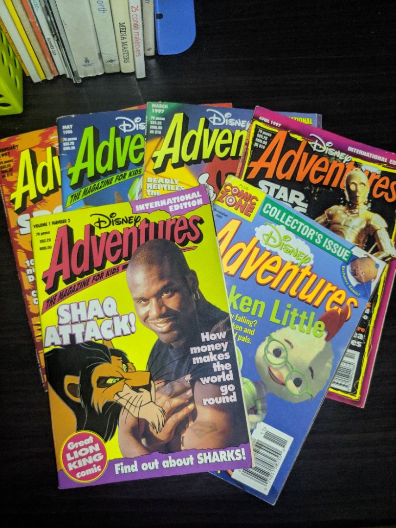 Disney Adventures Magazines, Hobbies & Toys, Memorabilia & Collectibles ...