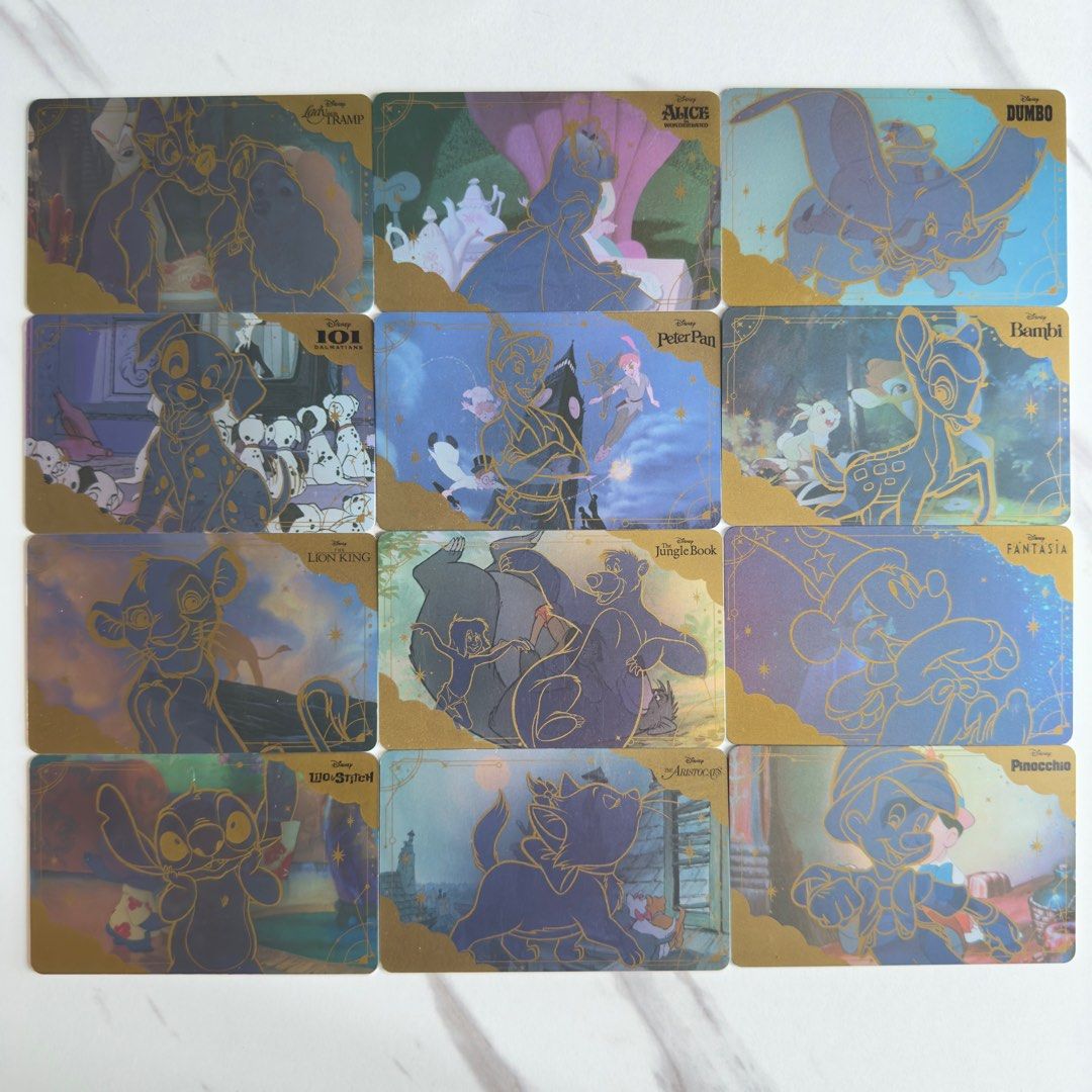 Disney Collectible Cards | Dream Castle Foil Holo Cards| CPCM, Hobbies ...