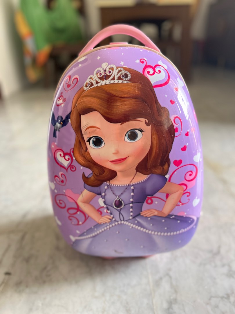 Disney Princess luggage, Hobbies & Toys, Travel, Luggage on Carousell