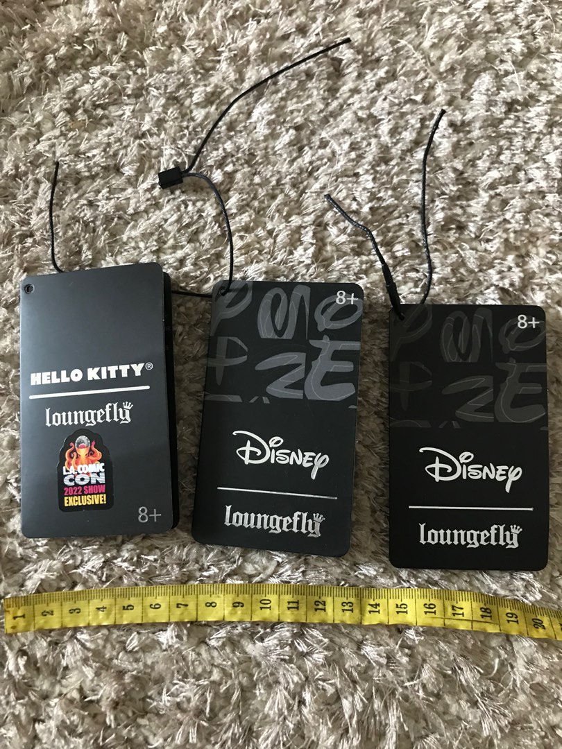 DISNEY TAG PRICE TAG LABEL LOUNGEFLY BACKPACK TAS KIDS ANAK DLL HARGA ...