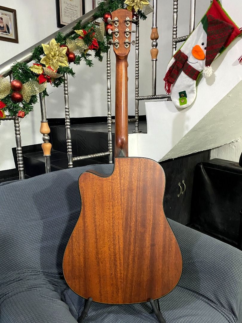 DND Django All Mahogany Guitar, Hobbies & Toys, Music & Media, Musical ...