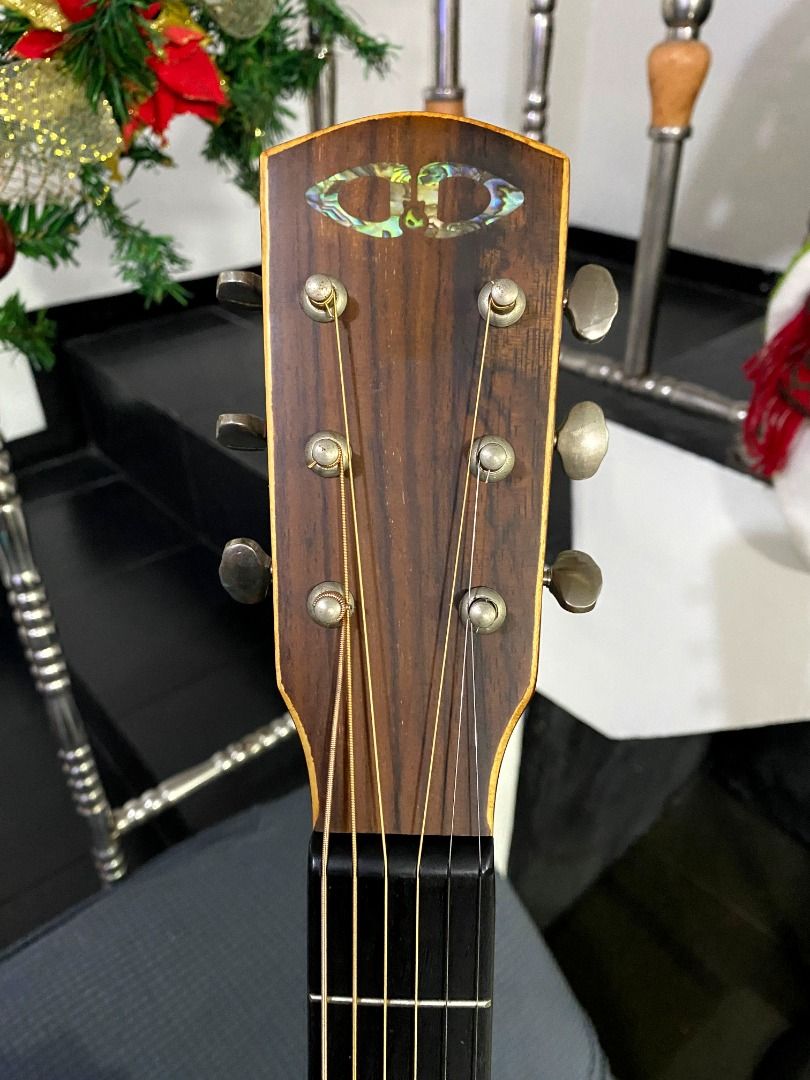 DND Django All Mahogany Guitar, Hobbies & Toys, Music & Media, Musical ...