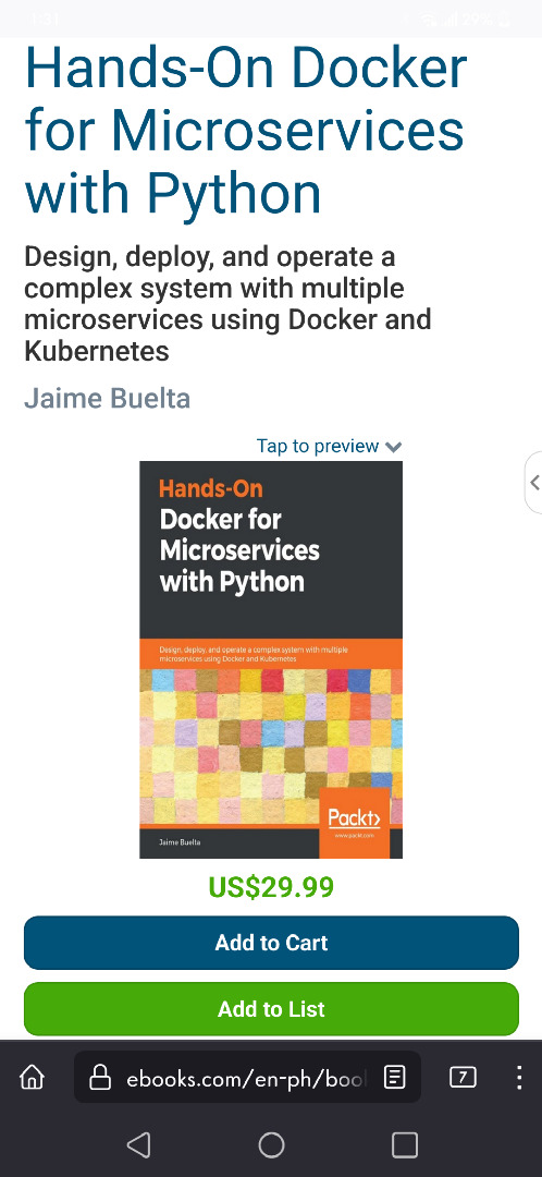 Docker for Microservices with Python, Hobbies & Toys, Books & Magazines ...
