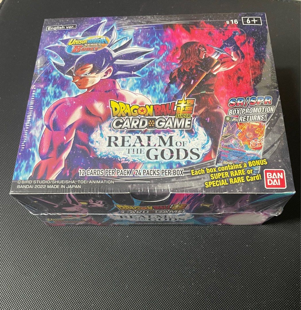 Dragon Ball - Realm of the Gods Booster box, Hobbies & Toys, Toys ...