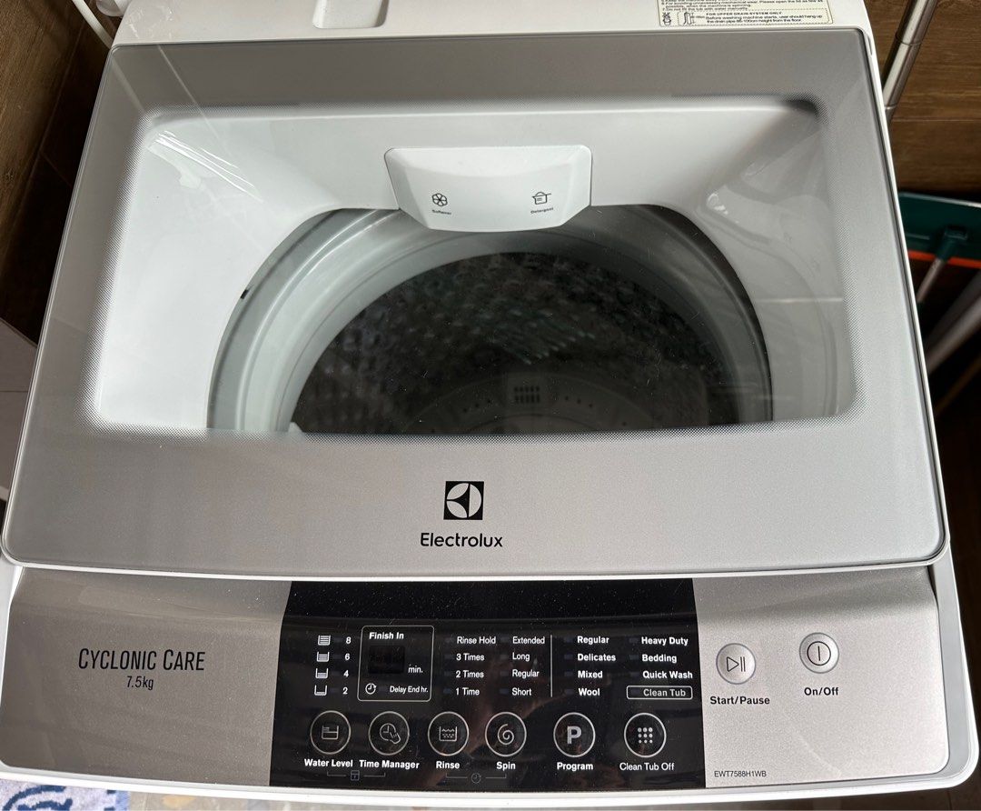 Electrolux top load washing machine, TV & Home Appliances, Washing ...