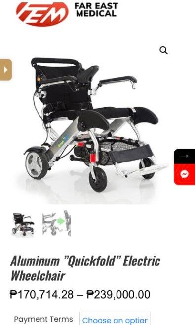 Electronic chair, Health & Nutrition, Assistive & Rehabilatory Aids ...