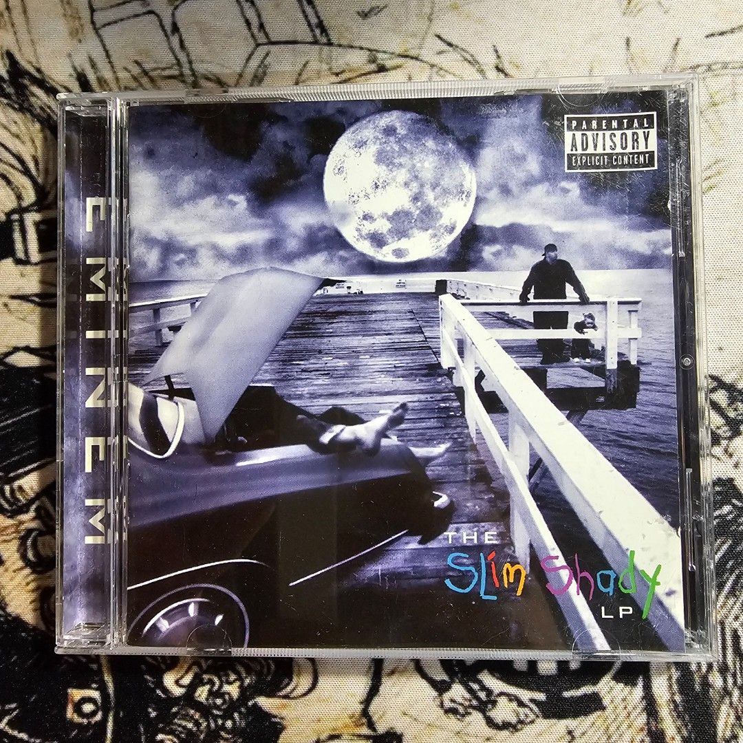 Eminem - The Slim Shady LP - CD Mint Like New, Hobbies & Toys, Music ...