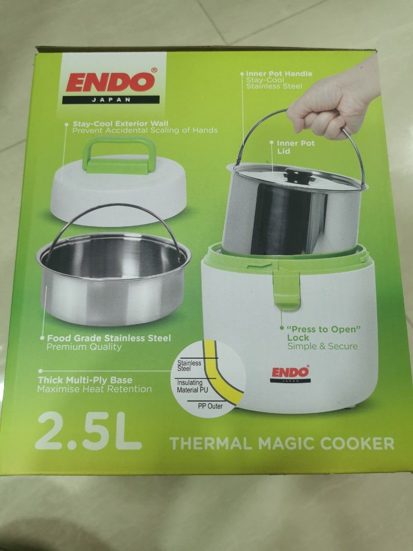 Endo Thermal Magic Cooker, TV & Home Appliances, Kitchen Appliances ...