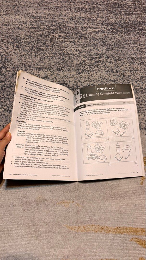 English Listening Comprehension and Oral Primary 4, Hobbies & Toys ...