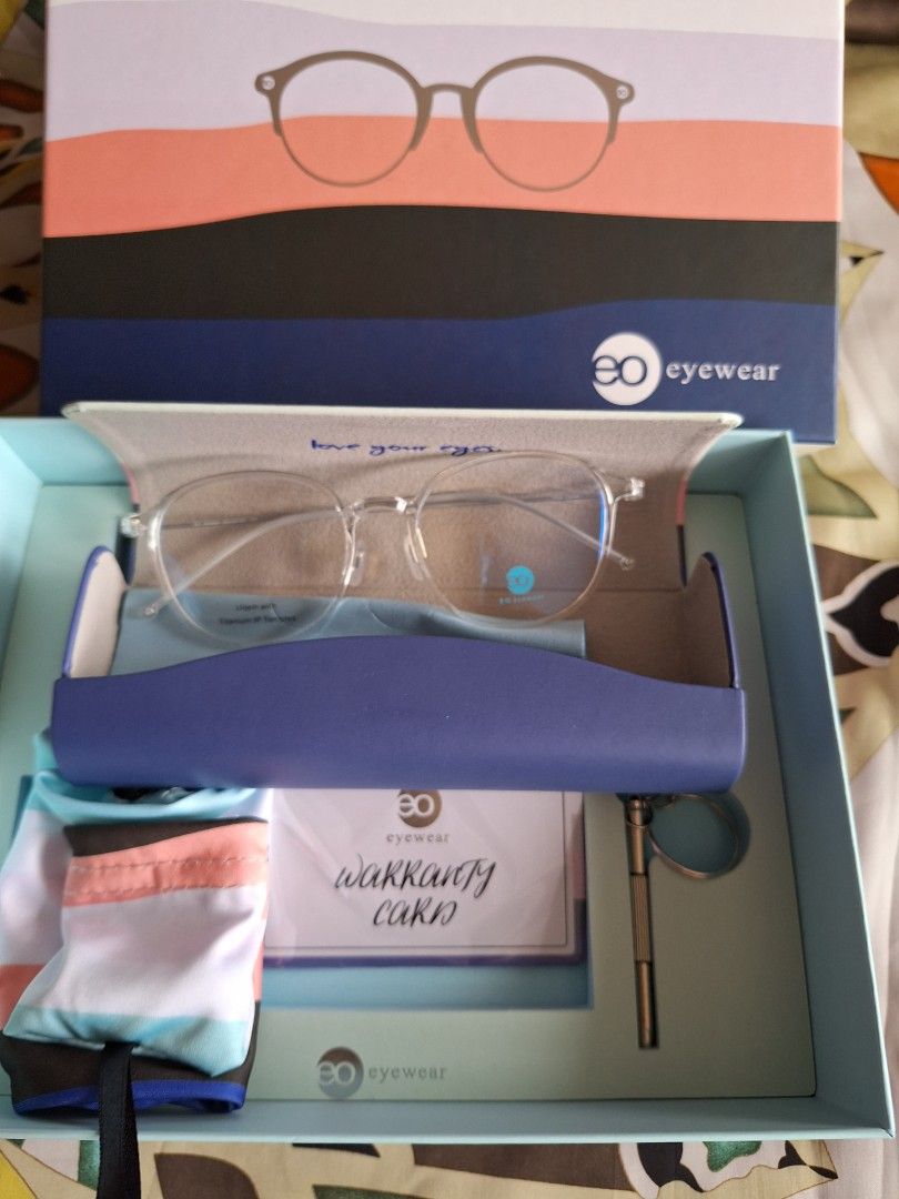 EO Executive Optical Womens Clear Eyeglass Frame, Women's Fashion ...