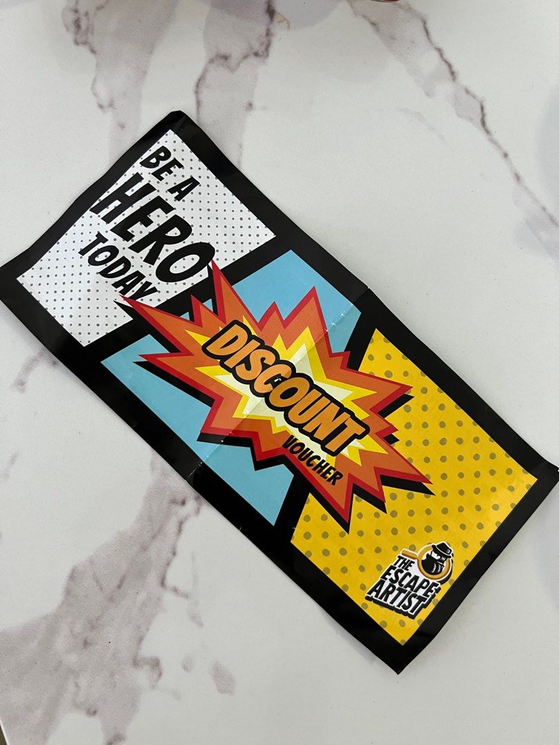 Escape Room (The Escape Artist) 2+1 Voucher, Tickets & Vouchers, Local ...
