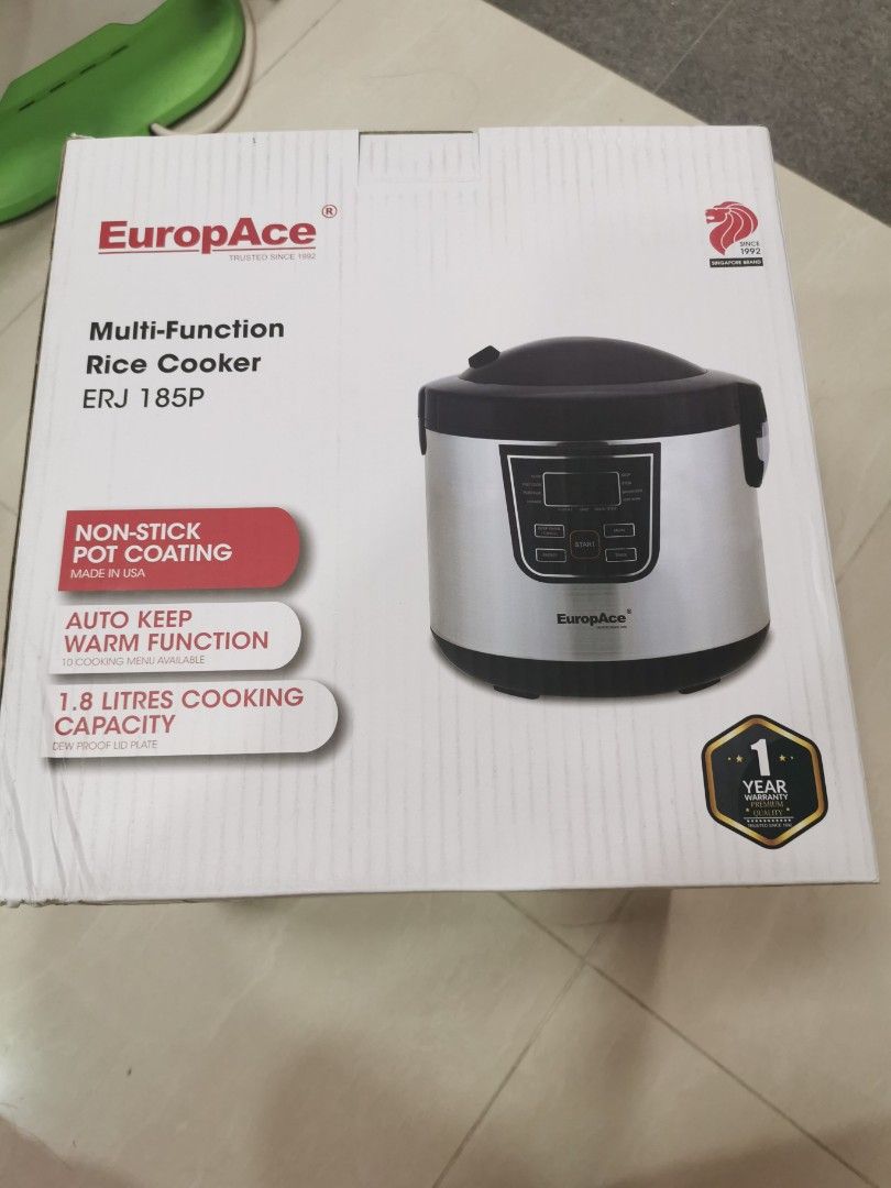 EuropAce multi function rice cooker, TV & Home Appliances, Kitchen ...