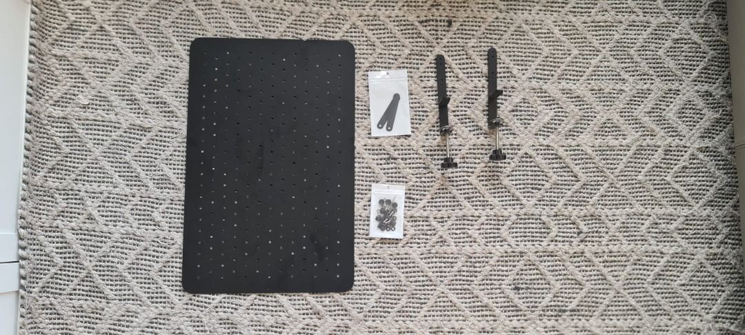 Everdesk - Pegboard panel, Furniture & Home Living, Furniture, Tables ...