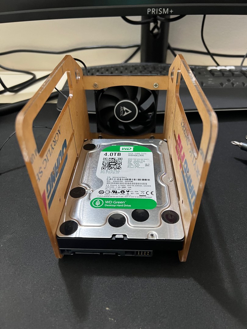 External HDD Casing 3 Slots 3.5” HDD, Computers & Tech, Parts ...