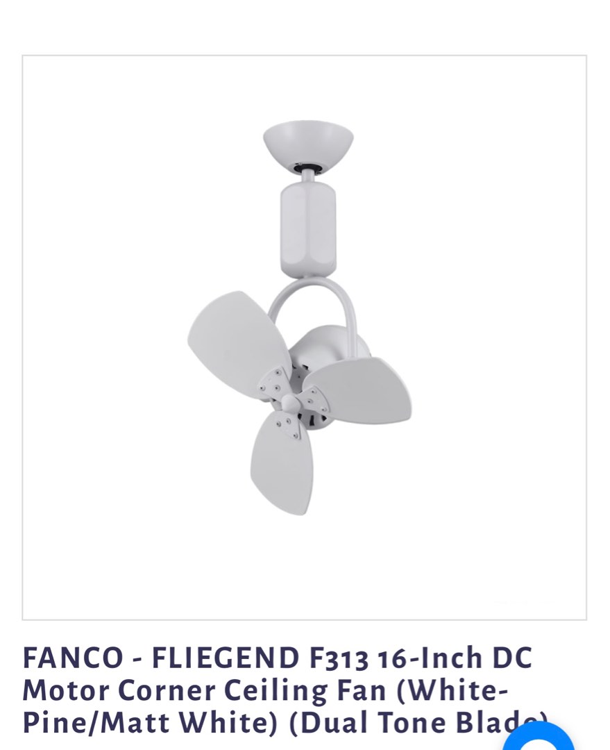 Fanco Fliegend, Furniture & Home Living, Lighting & Fans, Fans on Carousell