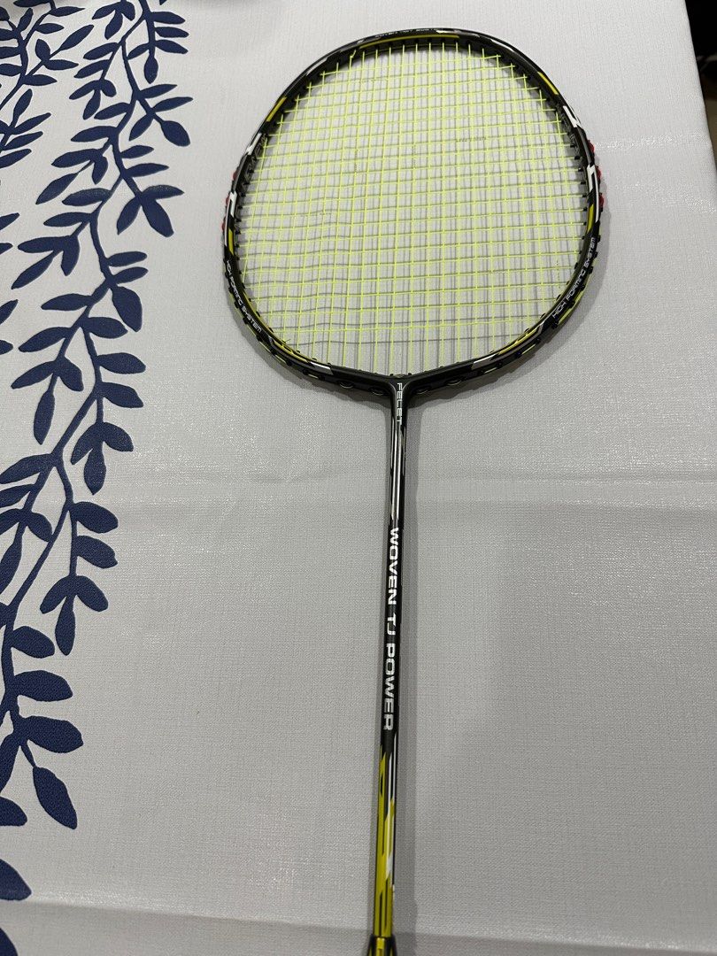 Felet woven tj power v2 3ug6 badminton racket, Sports Equipment, Sports ...