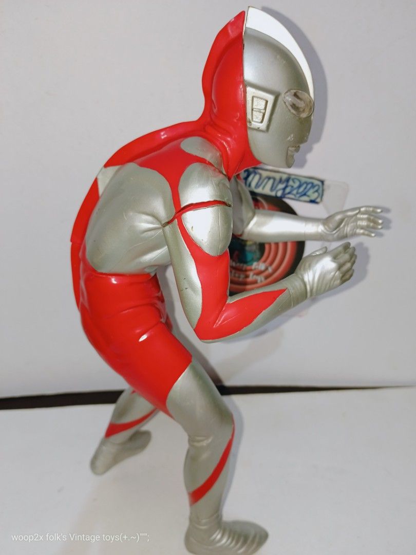 Fighting pose Ultraman hayata=3,300.,rare.,good condition.,minimal ...
