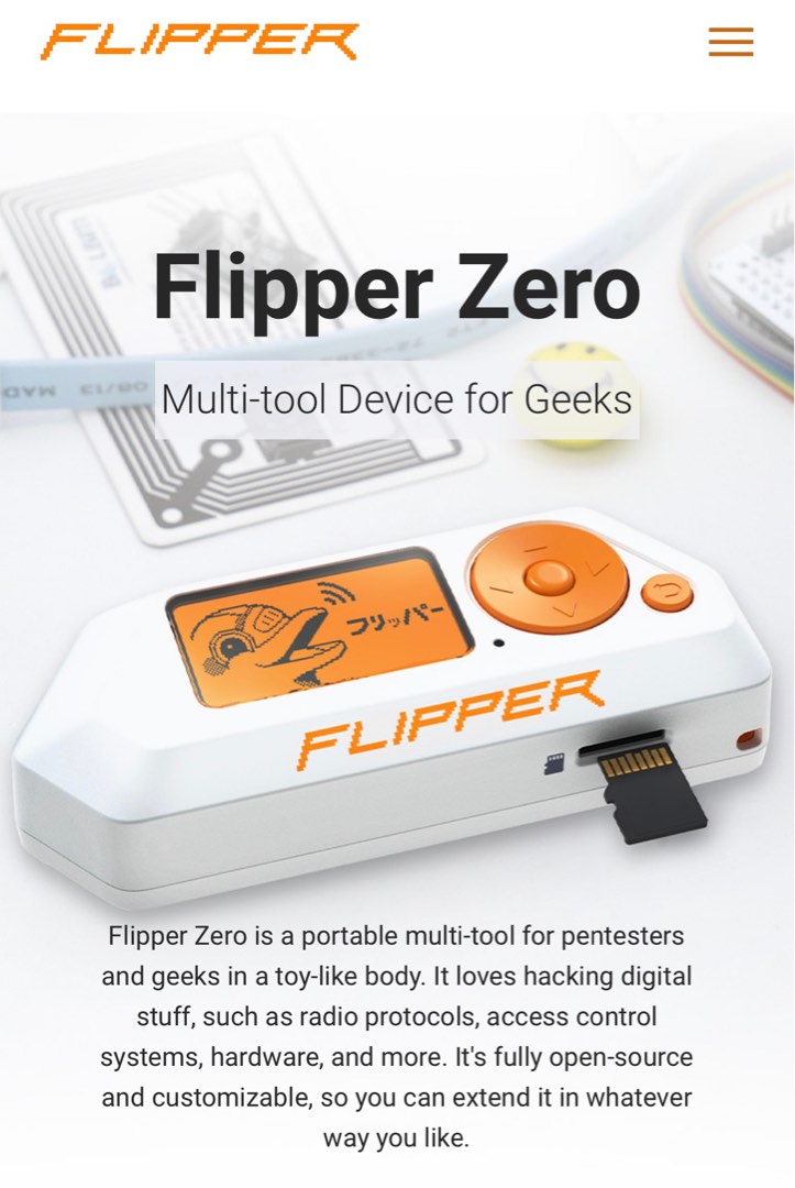 Flipper Zero Complete Pack, Computers & Tech, Parts & Accessories ...