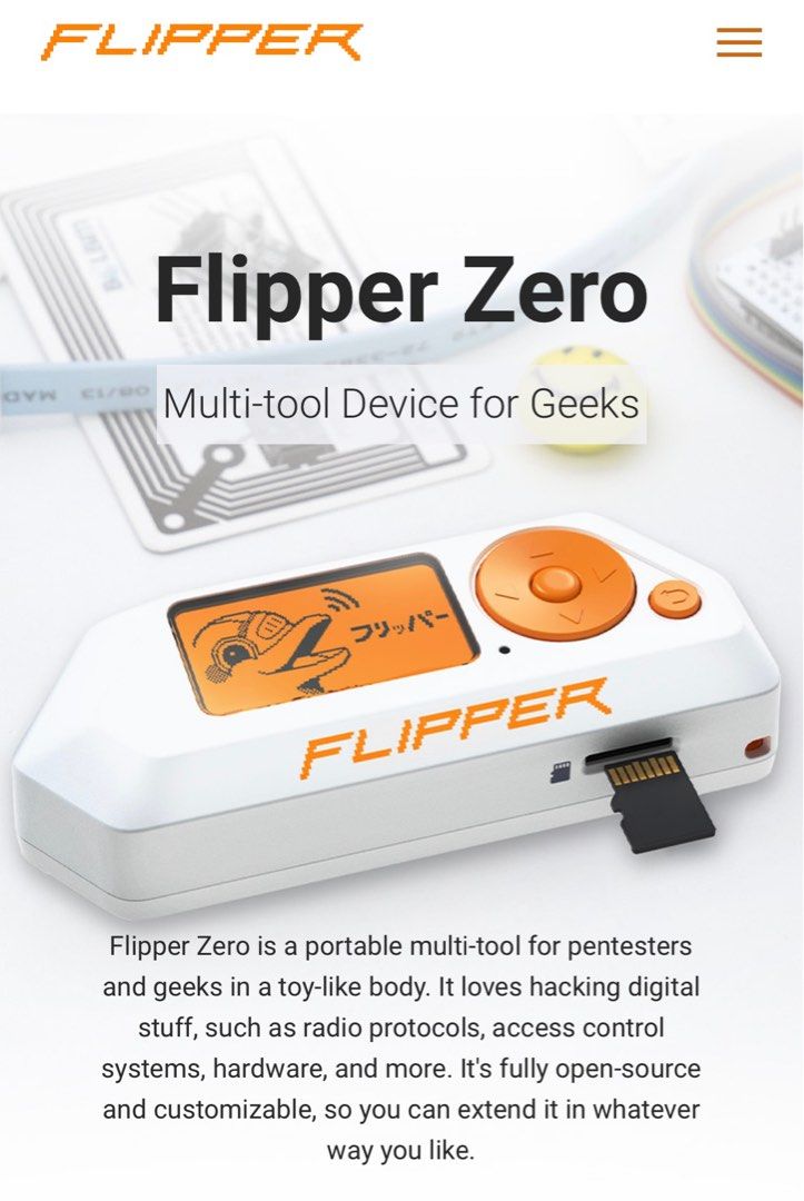 Flipper Zero Complete Pack, Computers & Tech, Parts & Accessories ...
