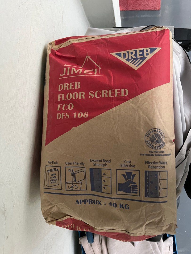 Floor screed . 10 bags in total, Everything Else on Carousell
