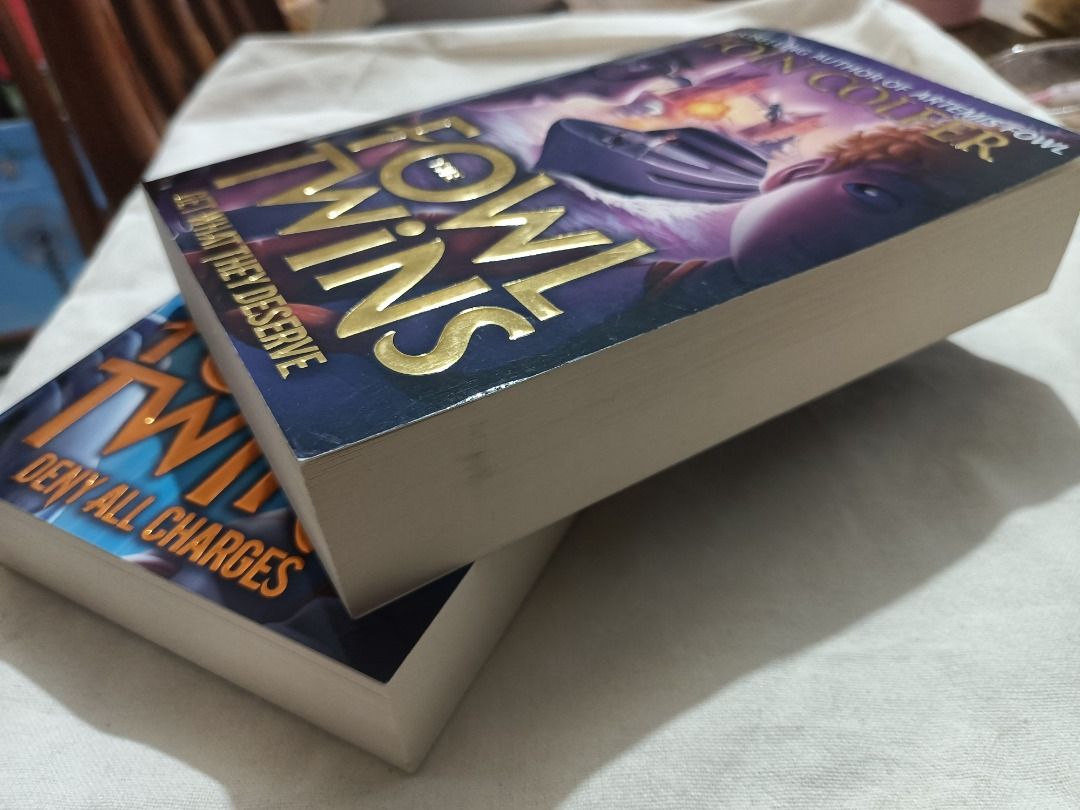 Fowl Twins Deny All Charges (Book 2) and Get What They Deserve (Book 3 ...