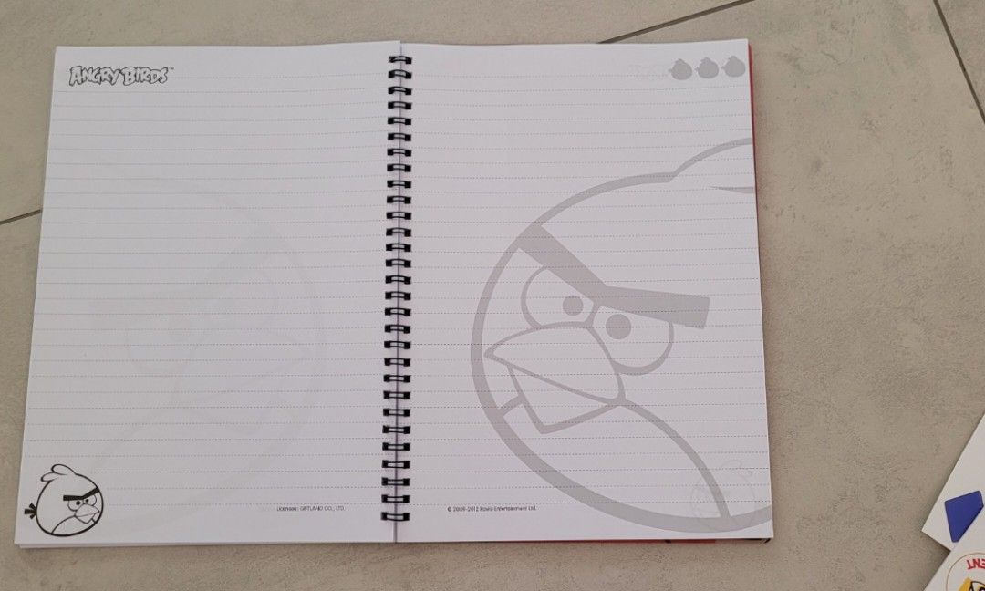 FREE Angry Birds Notebook, Hobbies & Toys, Stationery & Craft ...