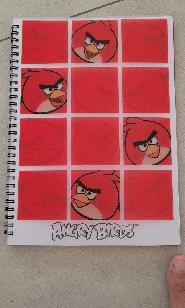 FREE Angry Birds Notebook, Hobbies & Toys, Stationery & Craft ...