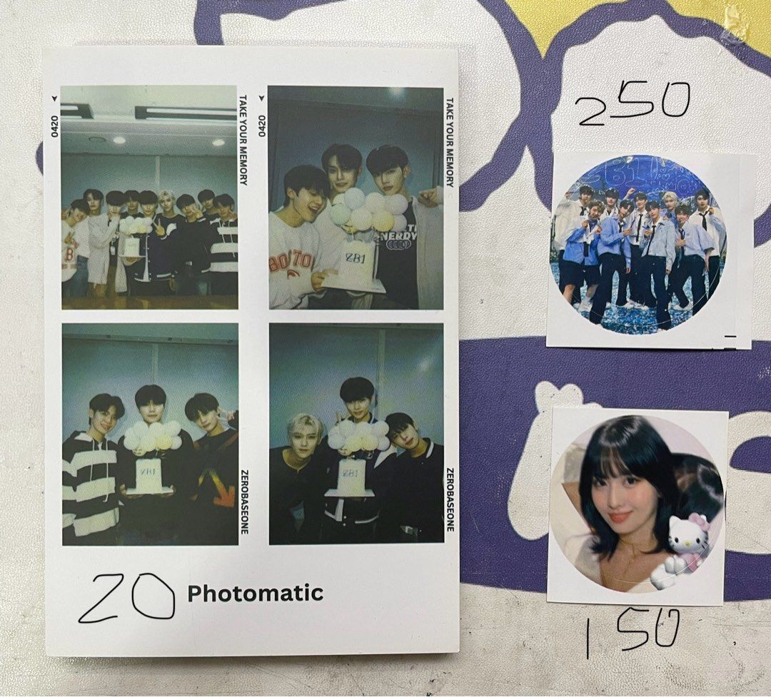 free kpop zb1 freebies, Hobbies & Toys, Memorabilia & Collectibles, K ...