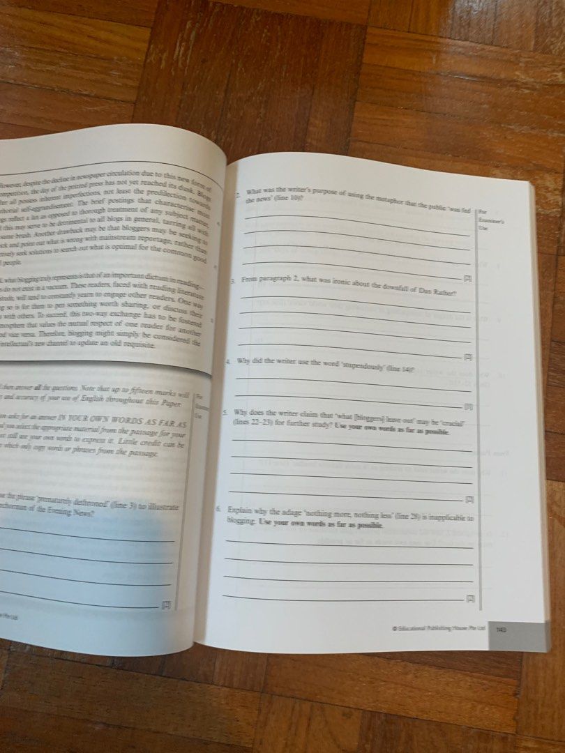 General Paper Comprehension Assessment book, Hobbies & Toys, Books ...