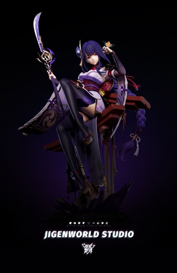 Genshin Impact | Raiden Shogun | Jigenworld Studio | 【FREE Shipping ...