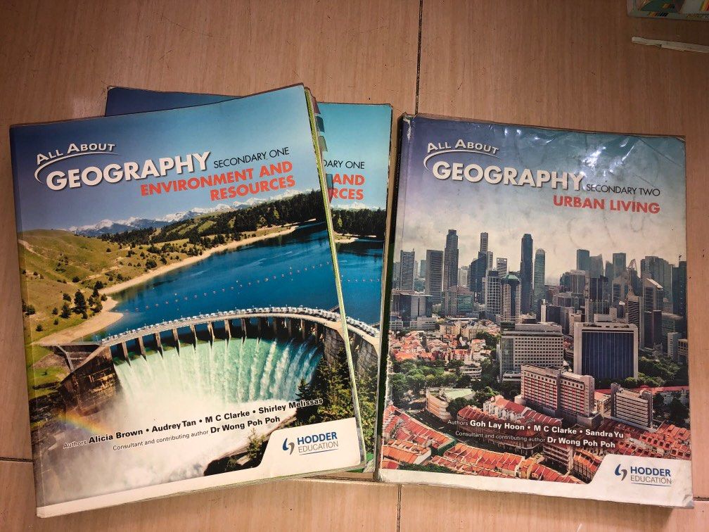 Geography Textbooks sec1 and sec 2, Hobbies & Toys, Books & Magazines ...
