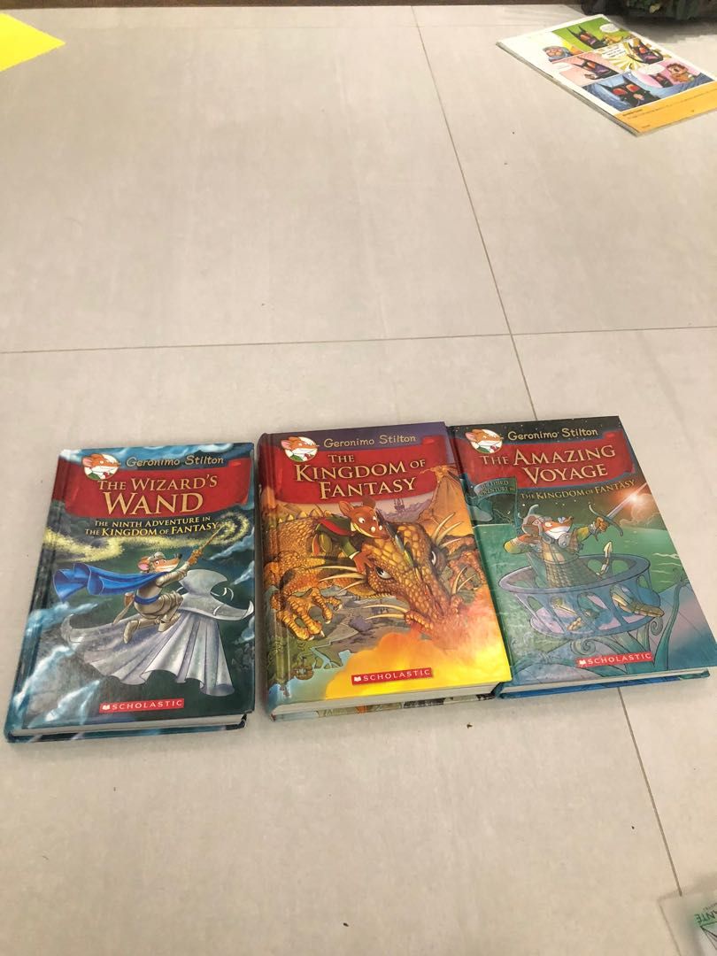 Geronimo Stilton kingdom of fantasy books, Hobbies & Toys, Books ...