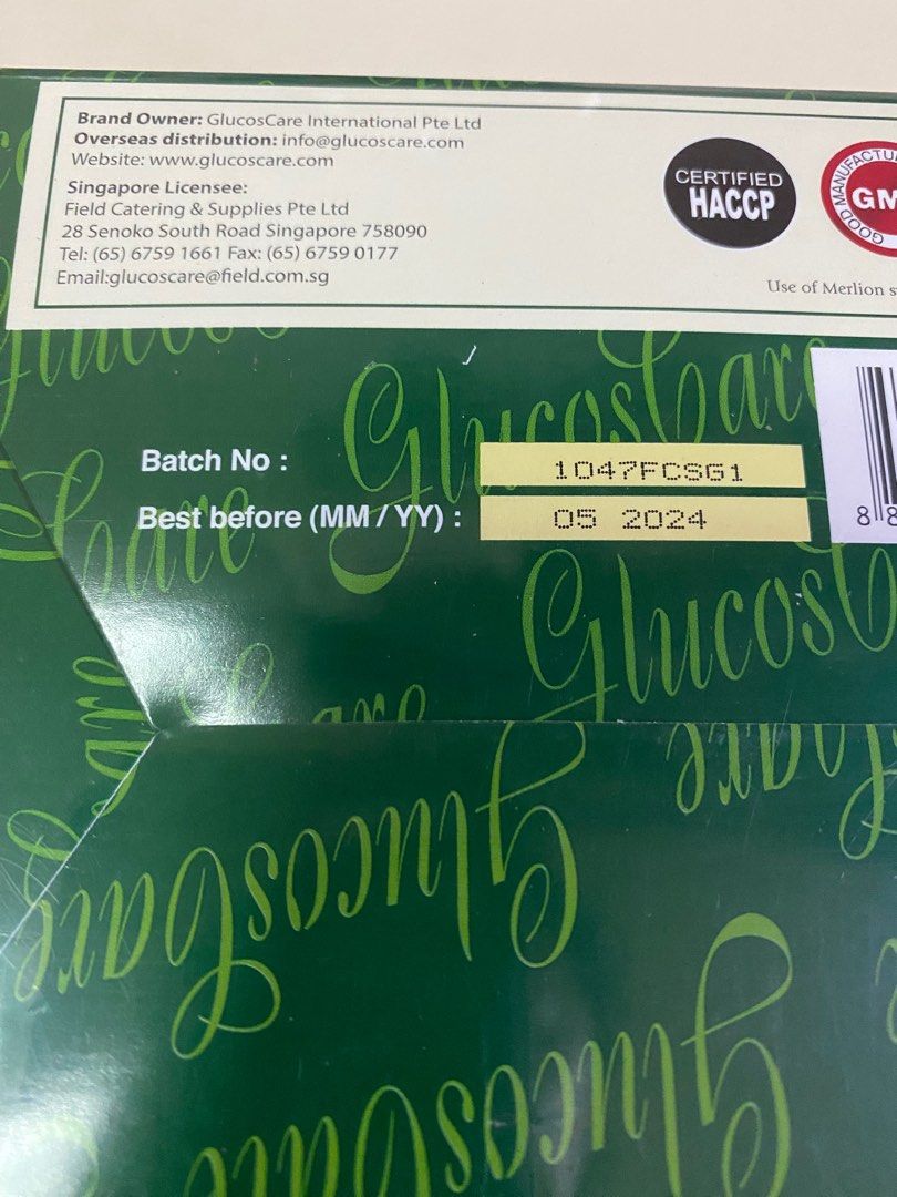 Glucoscare Sugar Blocker Herbal Tea (2 x 60s), Health & Nutrition ...