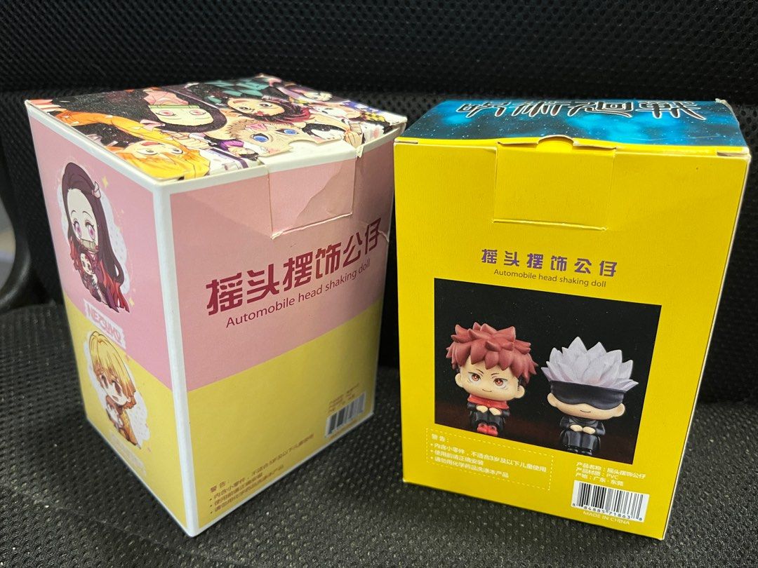 Gojo Satoru & Zenitsu head shaking doll, Hobbies & Toys, Toys & Games ...