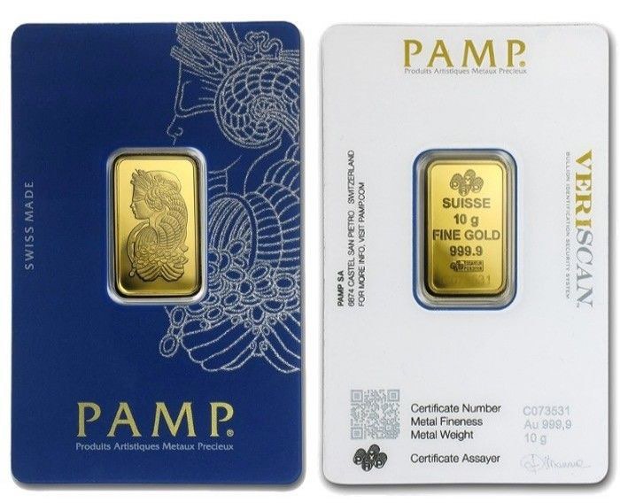10G PAMP GOLD BAR , Hobbies & Toys, Memorabilia & Collectibles ...