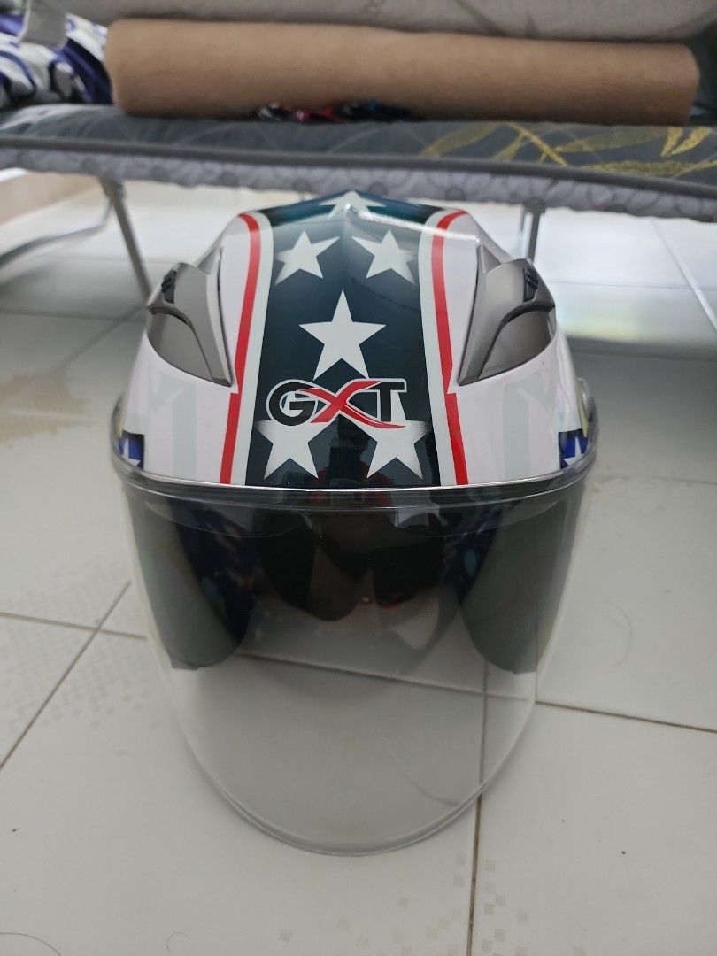GXT HELMET, Motorcycles, Motorcycle Accessories on Carousell