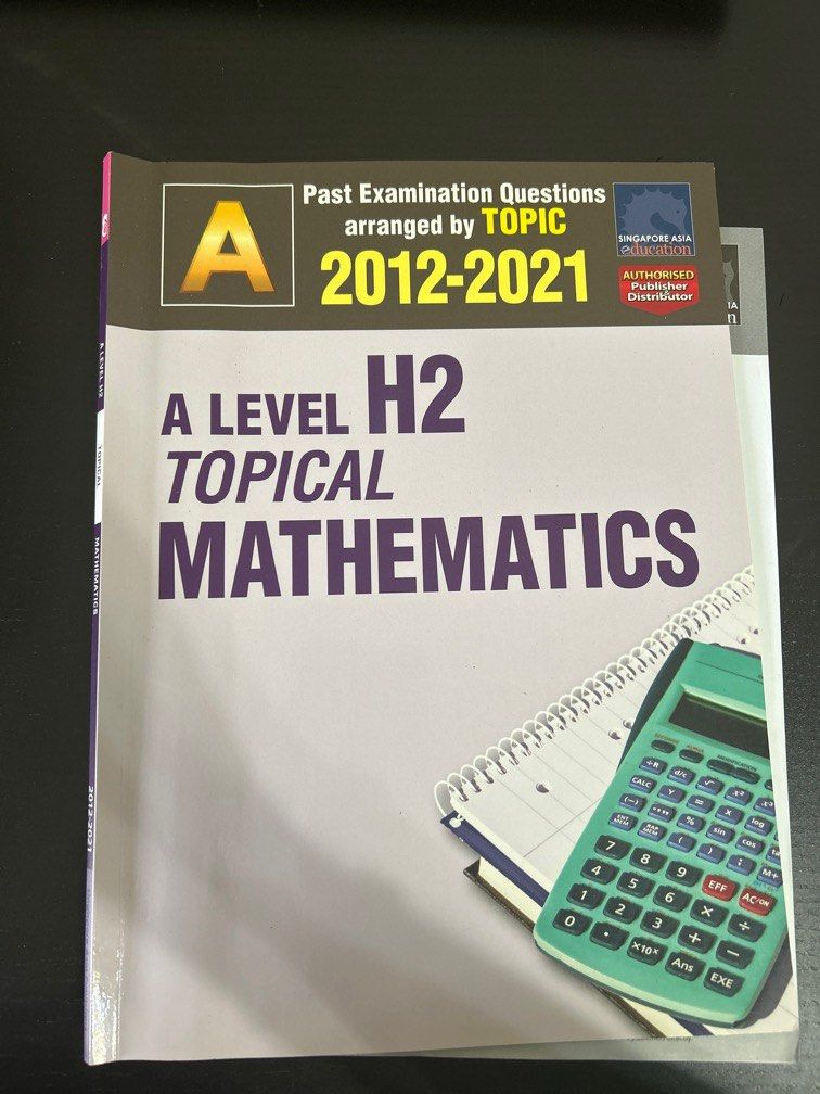 H2 Maths TYS with answer key, Hobbies & Toys, Books & Magazines ...