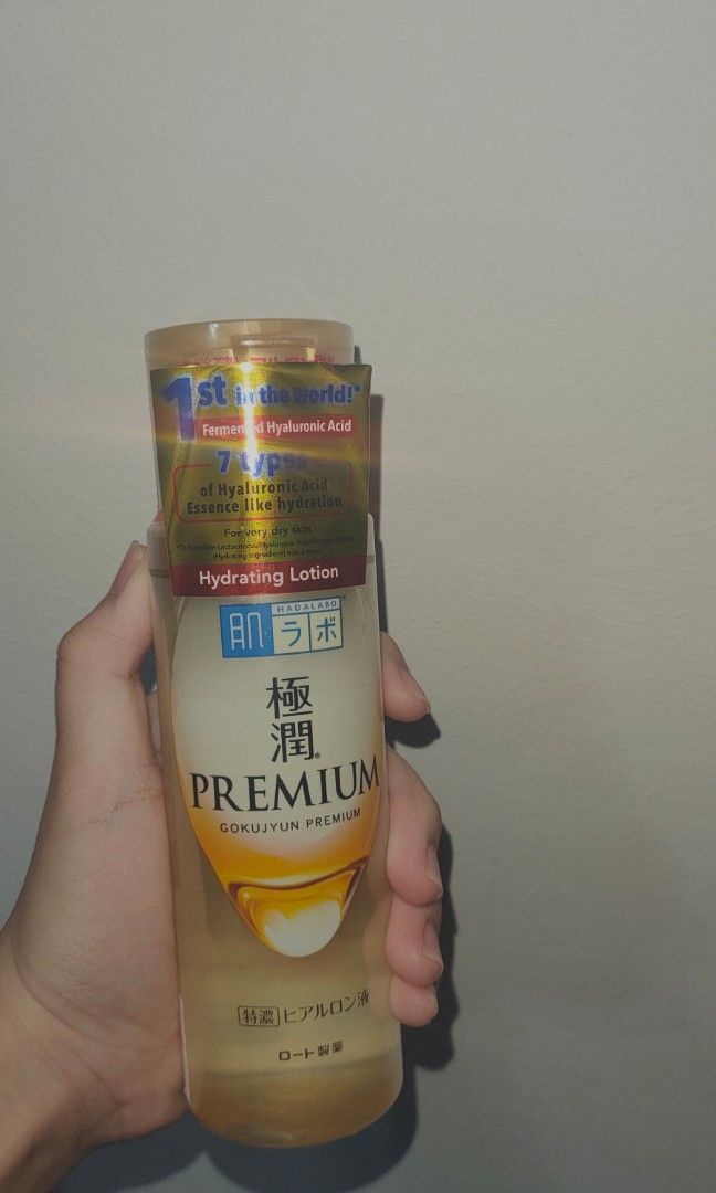 Hada Labo Premium Hydrating Lotion, Beauty & Personal Care, Face, Face Care on Carousell