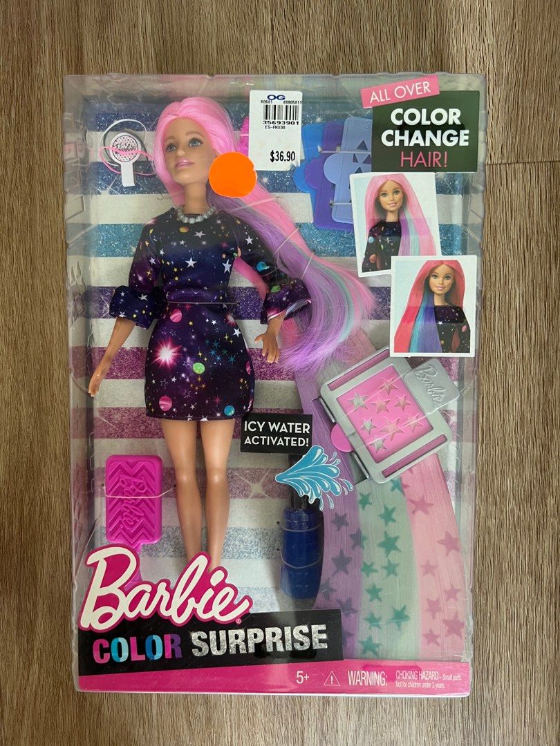 Hair Color changing BARBIE, Hobbies & Toys, Toys & Games on Carousell