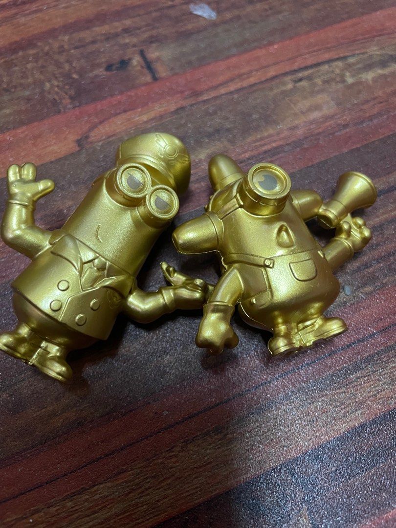 Happy Meal - Gold Minion, Hobbies & Toys, Toys & Games on Carousell
