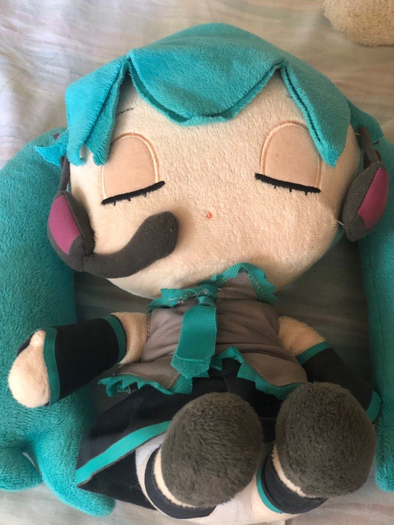 Hatsune Miku TAITO plush, Hobbies & Toys, Toys & Games on Carousell