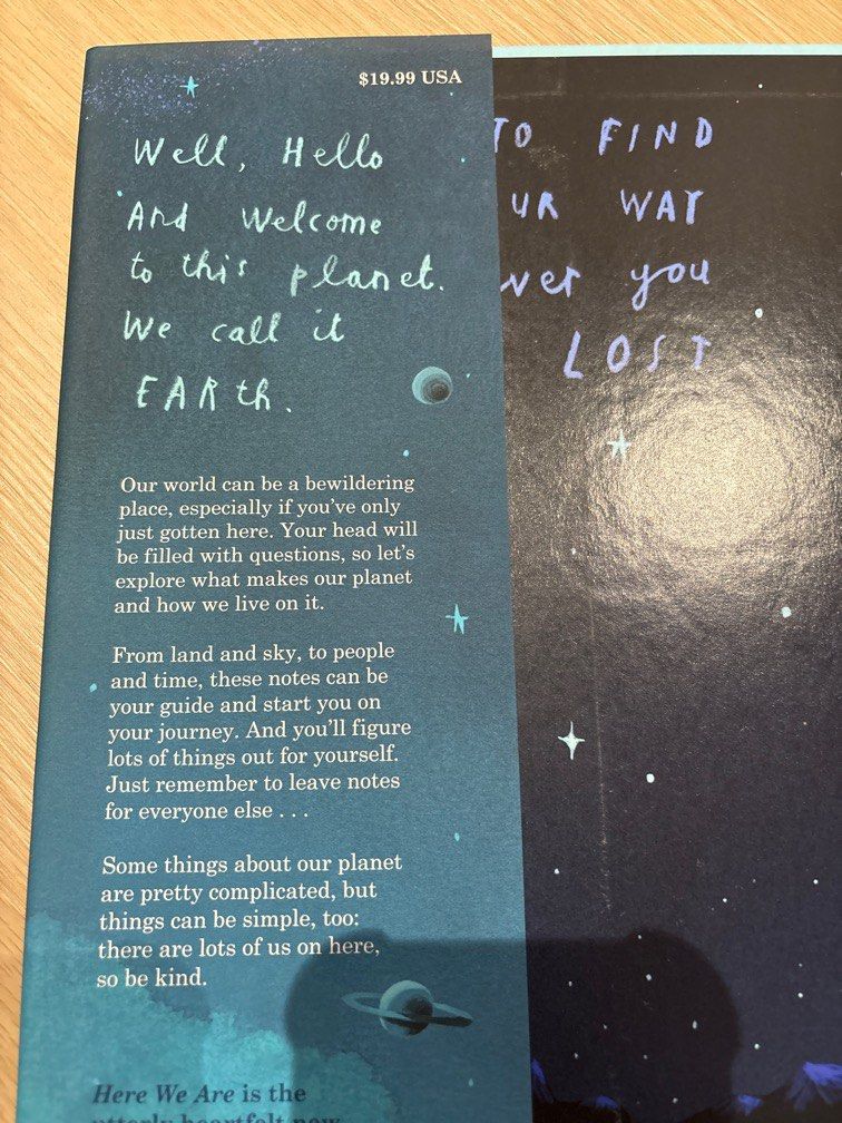 Here we are - notes for living on Planet Earth by Oliver Jeffers ...