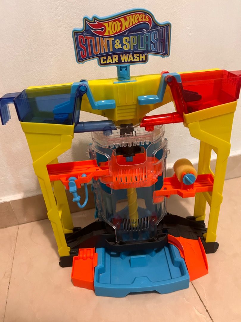 Hot Wheels Car wash, Hobbies & Toys, Toys & Games on Carousell