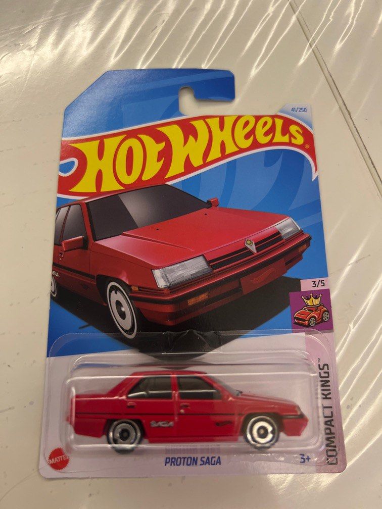 Hot Wheels Proton Saga, Hobbies & Toys, Toys & Games on Carousell